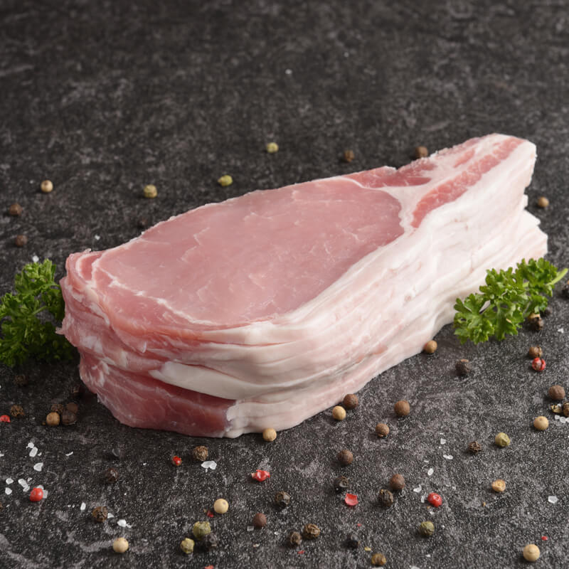 500g Plain Shortback Bacon | Mills Butchers